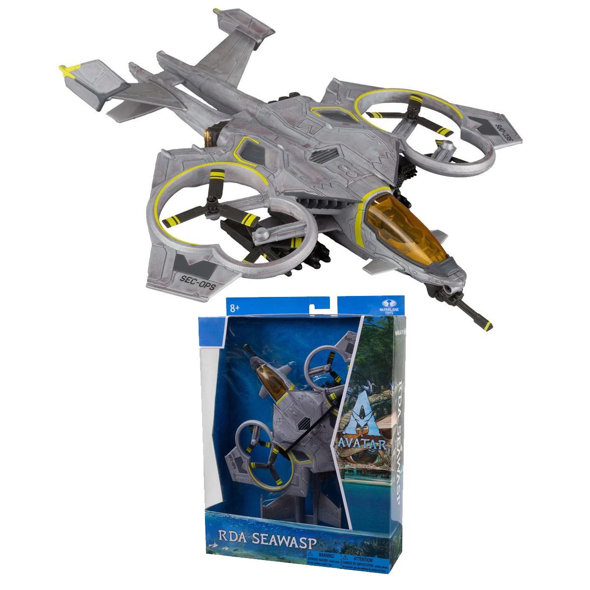 Deluxe RDA Seawasp (Avatar The Way of Water) Figure – Crystal Lotus
